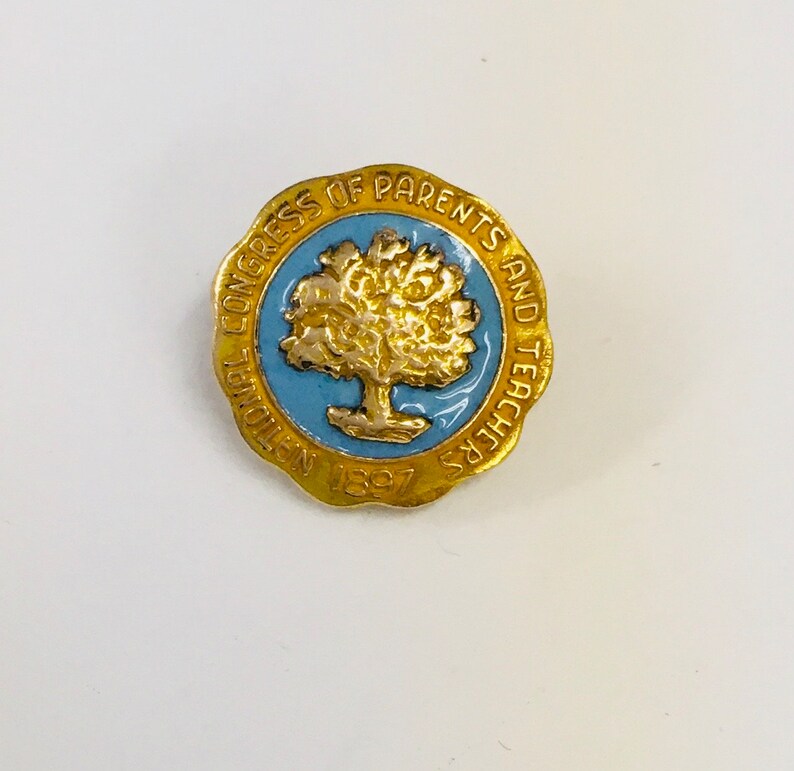 Award Pin With Gavel, 1939-41, National Congress of Parents and ...