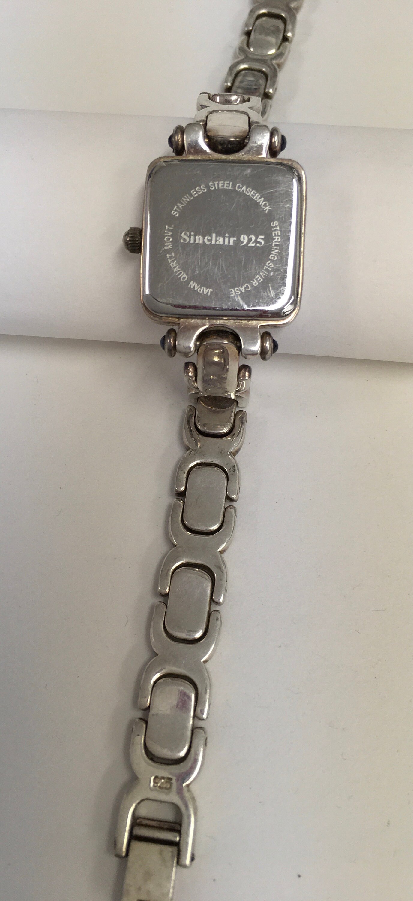 Watch Quartz, Sterling Silver Case and Bracelet 6 1/2 - Etsy