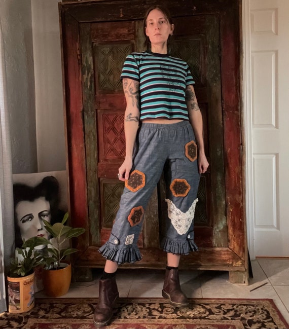 Vintage Patchwork Pants