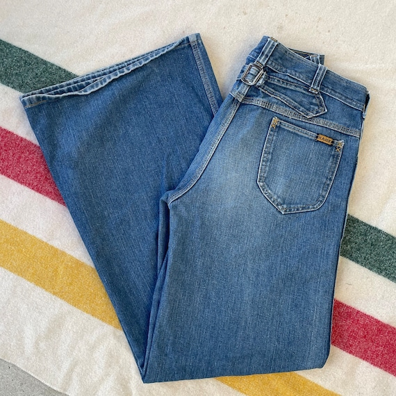 Vintage 70s HASH bell bottom jeans - Gem