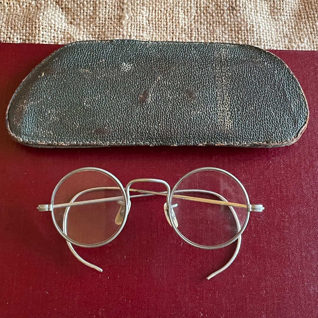 Antique Collectible Eye Glasses - Etsy