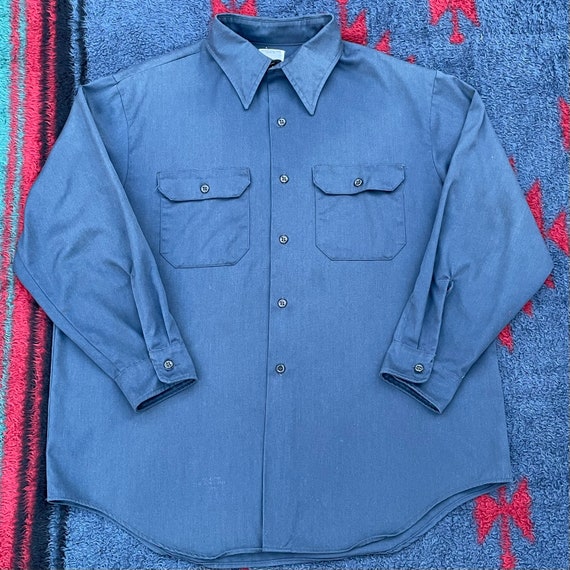 70s button up shirt - Gem
