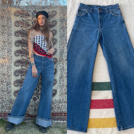 Vintage 70s HASH bell bottom jeans - Gem
