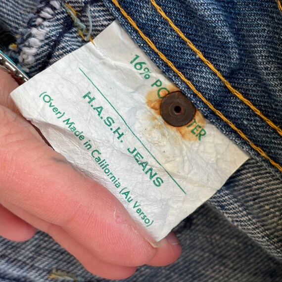 Vintage 70s HASH bell bottom jeans - Gem