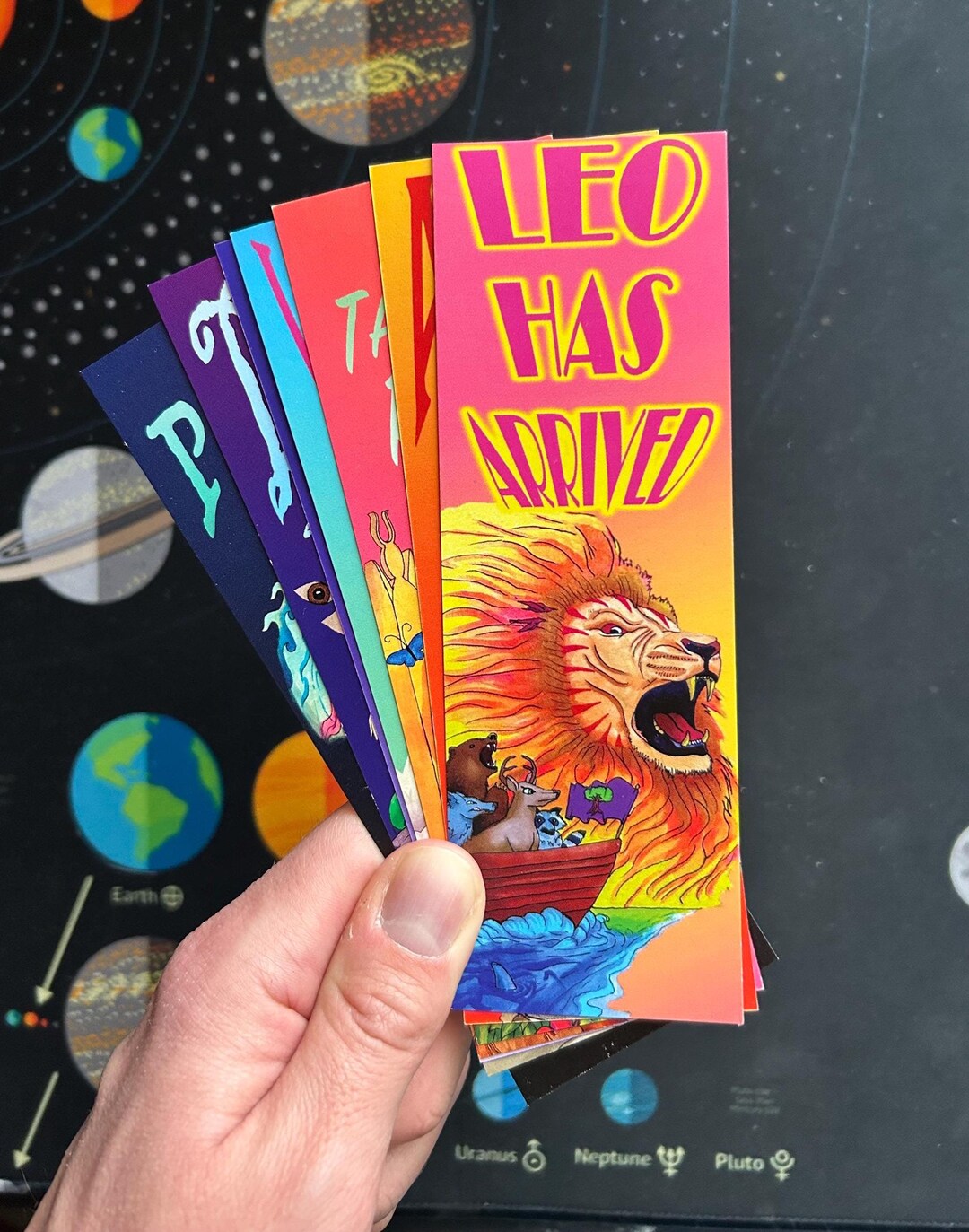 Leo Has Arrived Bookmark - Etsy