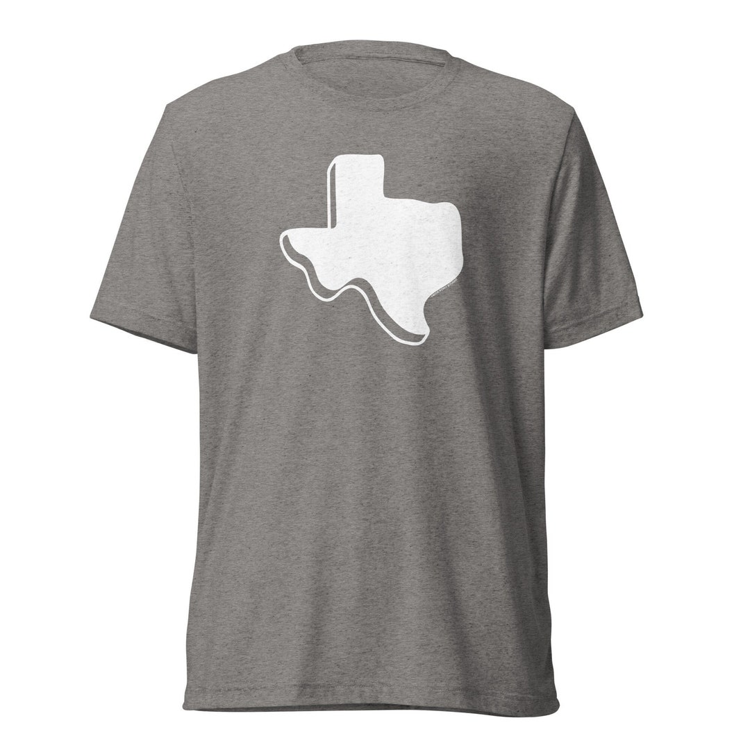 State of Texas T-shirt - Etsy