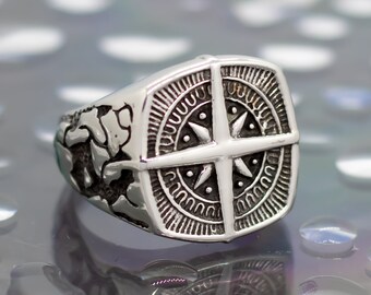 Mens Nautical Rings | Etsy