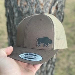 Bison Hat, Buffalo Hat, Wild Animal Hat, Wildlife Hat, Snapback Trucker ...