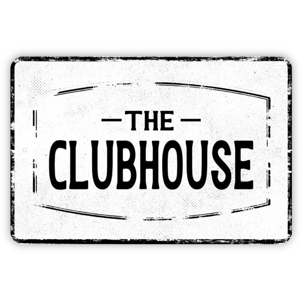 Metal Kids Clubhouse Sign - Etsy