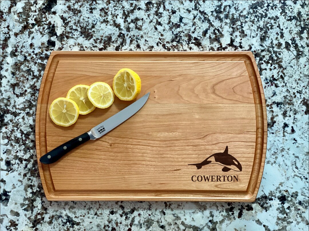 Orca Whale Cutting Board | Killer Whale Charcuterie Board | Custom ...