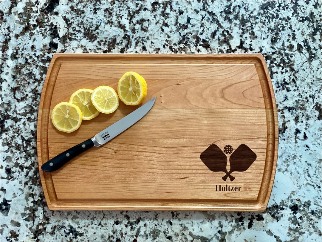 Pickleball Cutting Board | Pickleball Charcuterie Board | Custom ...