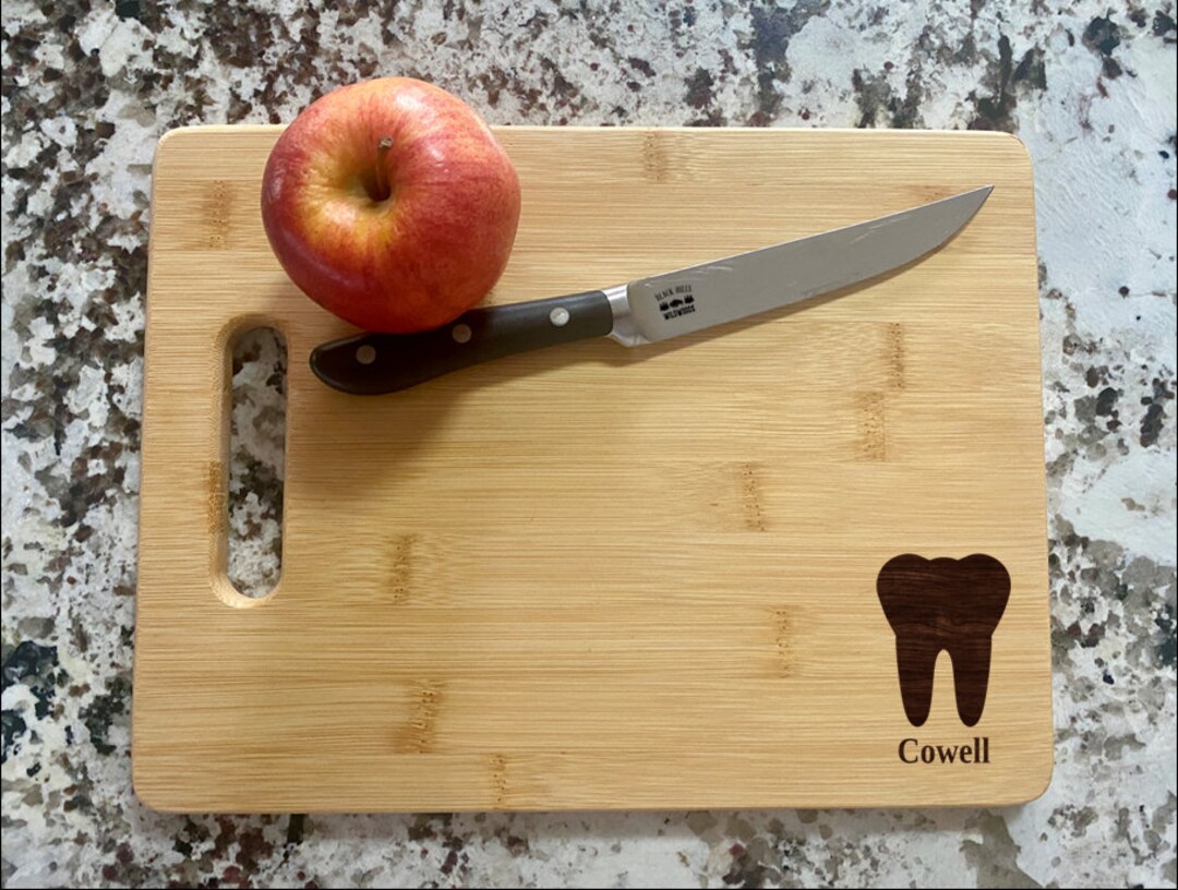 Dentist Cutting Board | Orthodontist Charcuterie Board | Custom Serving ...