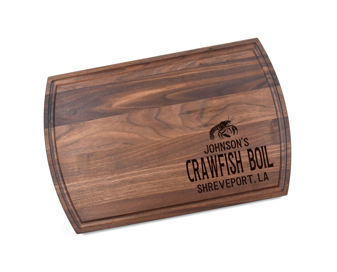 Personalized Crawfish Boil Cutting Board Welcome to Our Crawfish Boil ...