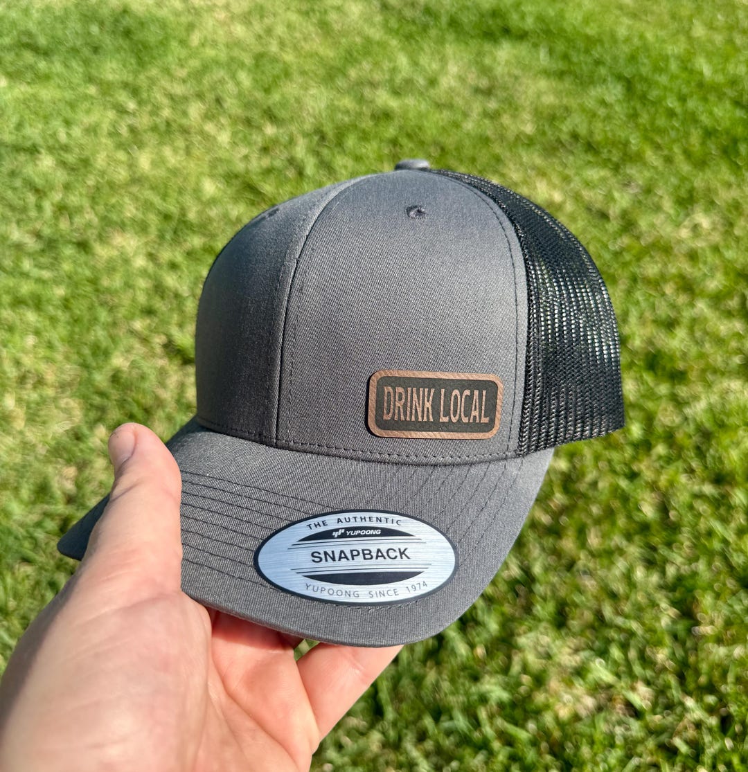 Drink Local Hat, Brewery Hat, Local Bar Pub Bourbon Hat, Microbrew ...