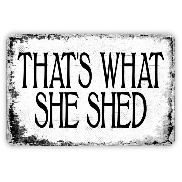 Funny Shed Signs - Etsy