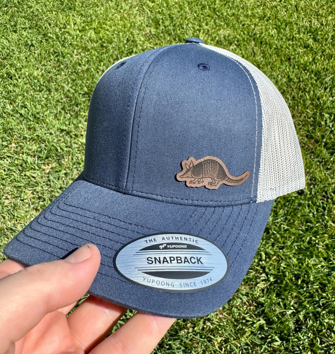 Armadillo Hat, Wildlife Hat, Animal Hat, Snapback Trucker Hat, Patch ...