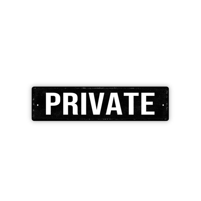 Private Property Sign - Etsy