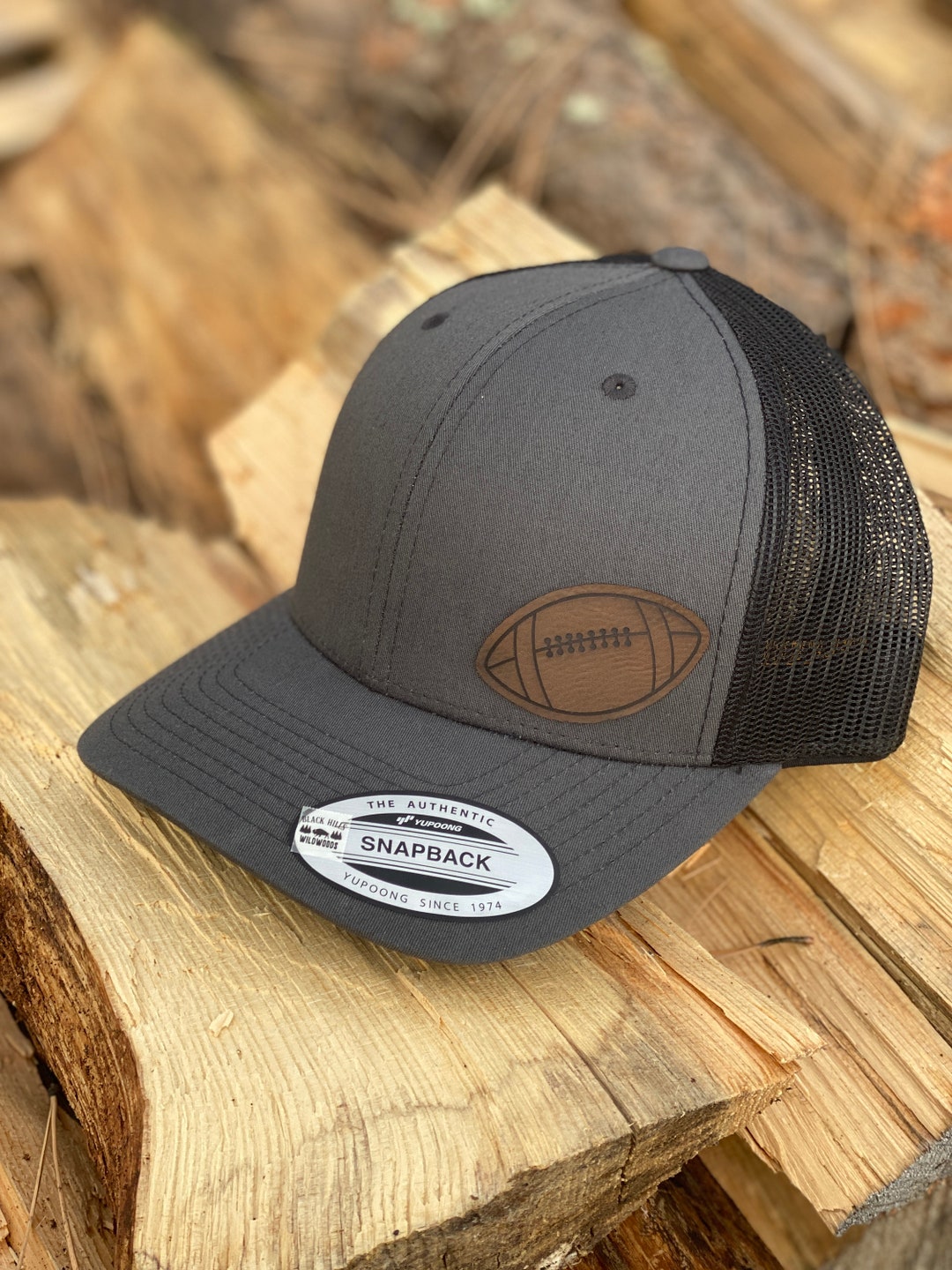 Football Hat, Sports Team Coach Dad, Snap Ball, Touchdown, Field Goal ...