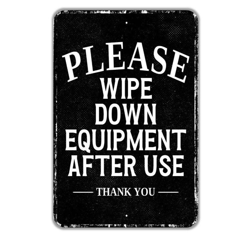 Home Gym Sign - Etsy