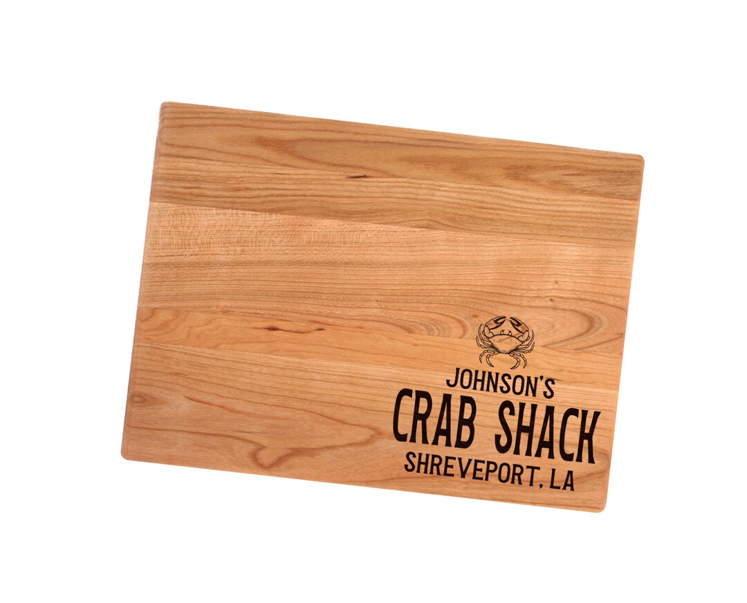 Personalized Crab Shack Cutting Board | Welcome to Our Crab Shack ...