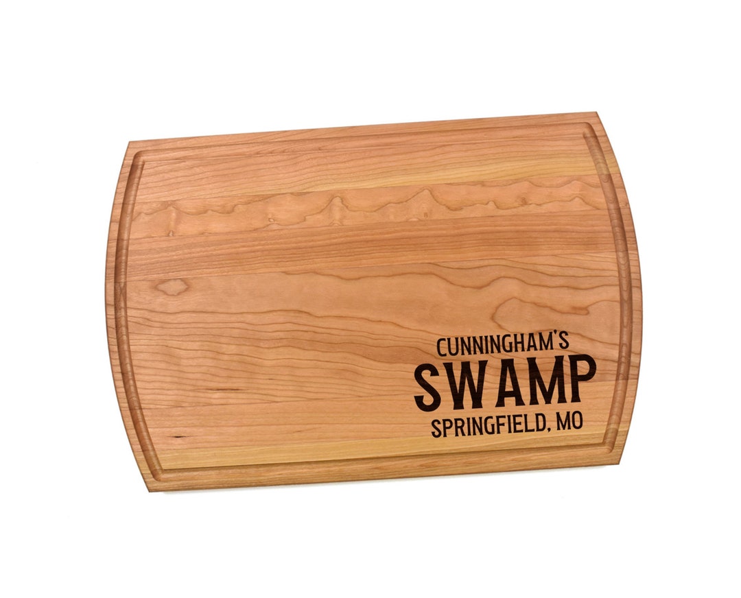 Personalized Swamp Cutting Board | Swamp House Charcuterie Board ...