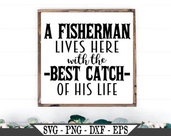 The Best Catch Svg - Etsy