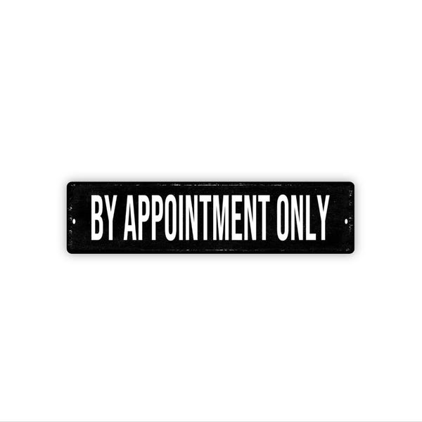 By Appointment Only Sign - Etsy