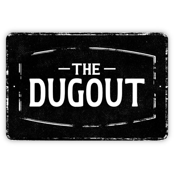 Baseball Dugout Sign - Etsy