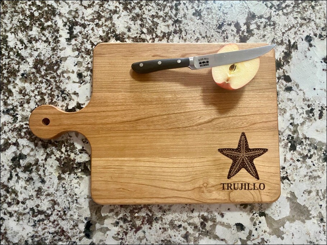 Starfish Cutting Board | Star Fish Beach Charcuterie Board | Custom ...