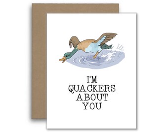 Duck Quackers Card - Etsy