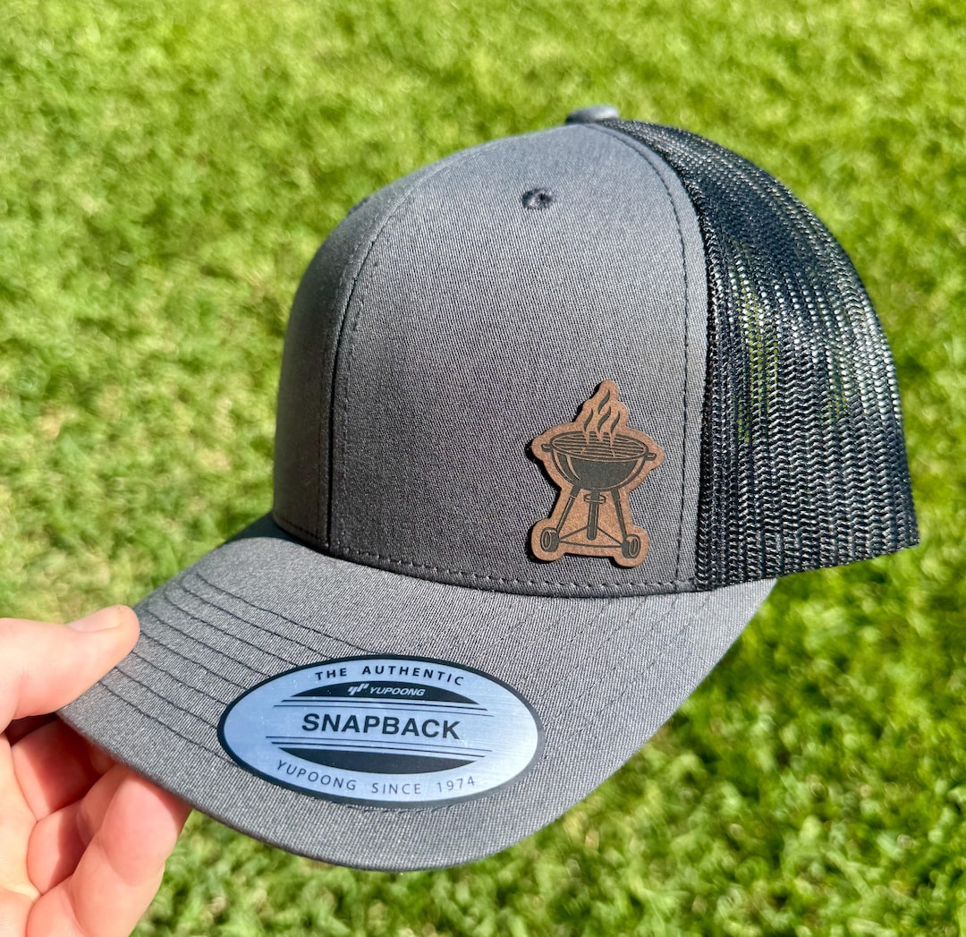 BBQ Grill Hat – Snapback Trucker Hat With Patch – Grill Master Gift ...