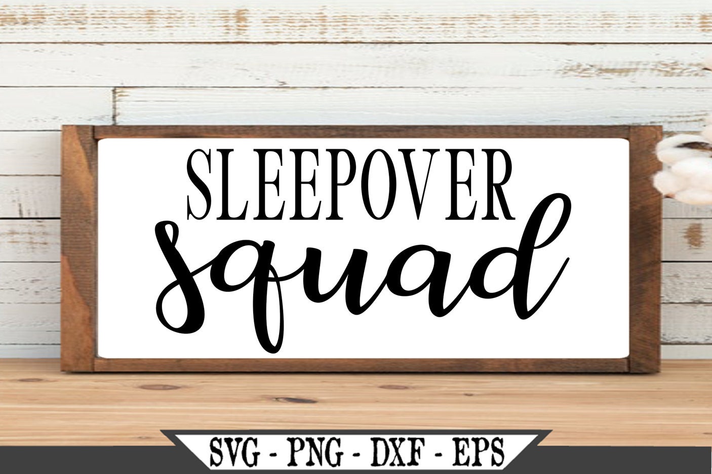 Sleepover Squad Svg Slumber Party Squad Svg Sleepover Svg Etsy
