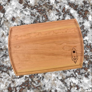 Rocket Cutting Board | Space Exploration Charcuterie Board | Custom ...