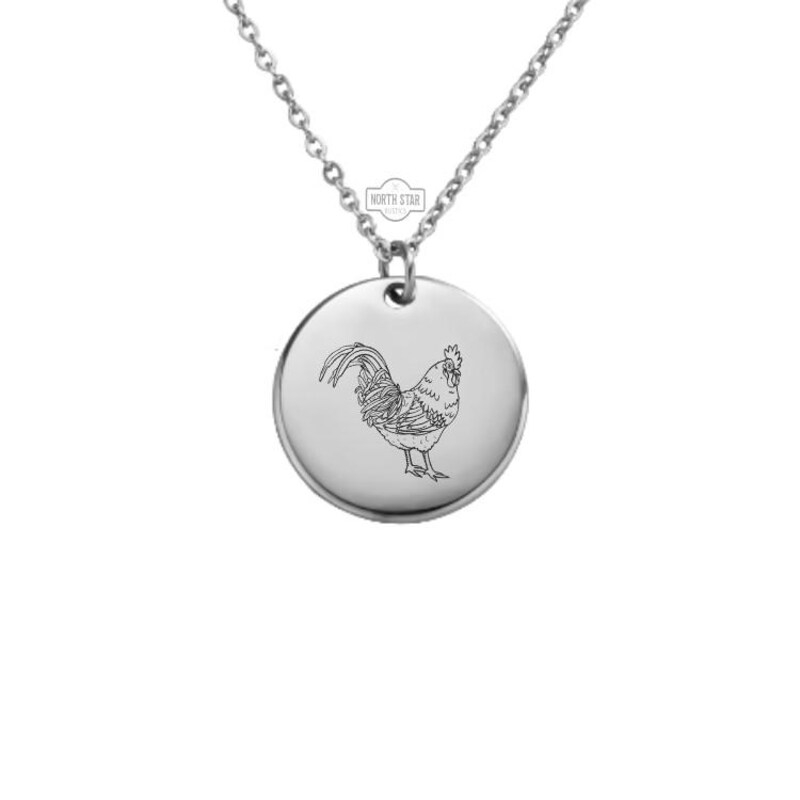 Chicken Necklace - Etsy
