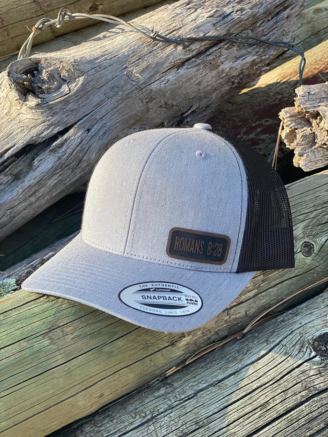 Romans 8:28 Bible Verse Hat – Snapback Trucker Hat With Patch ...