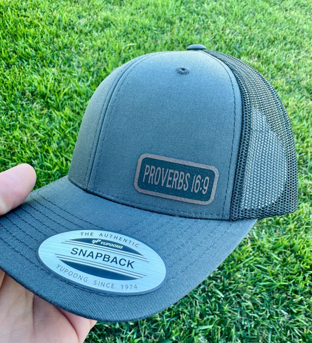 Proverbs 16:9 Bible Verse Hat, Christian You Choose Text, Custom ...
