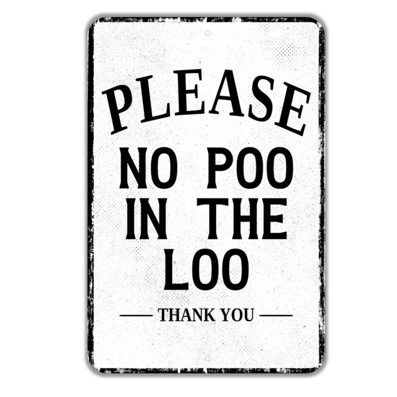 Rv Bathroom Signs - Etsy