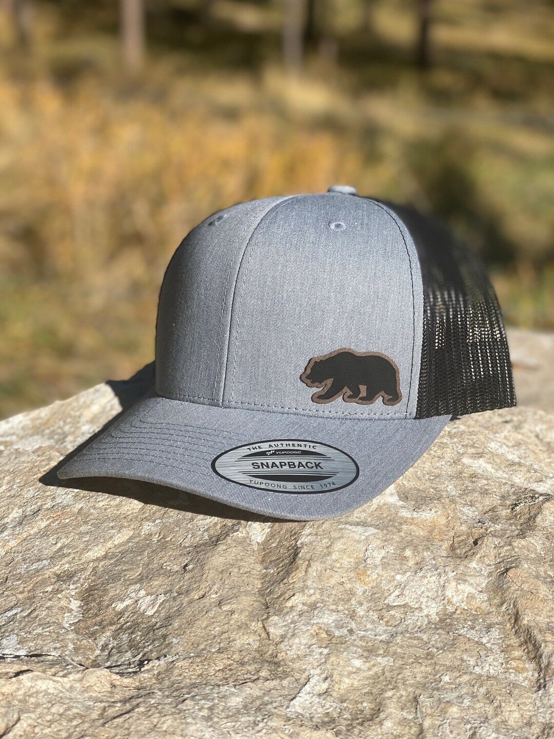 Bear Hat, Grizzly Hat, Black Bear Hat, Wildlife Hat, Hunting Hat ...
