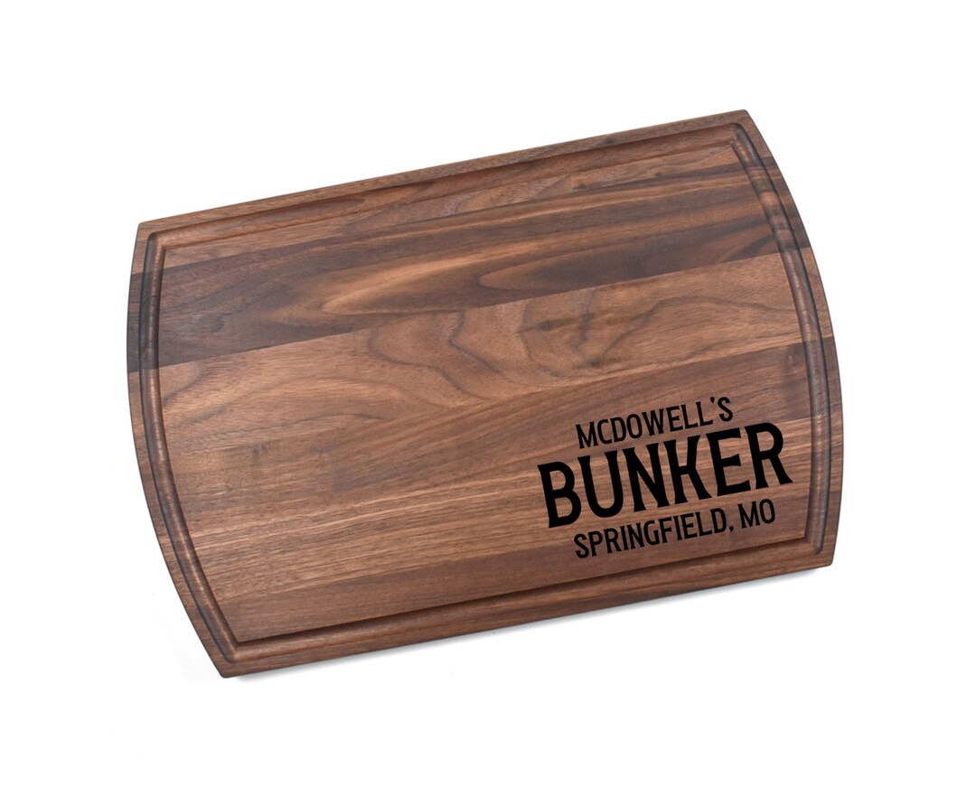 Personalized Bunker Cutting Board Welcome to Our Bunker Charcuterie ...