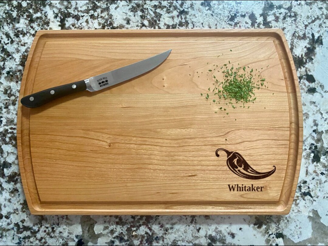 Chili Pepper Cutting Board | Spicy Peppers Charcuterie Board | Custom ...