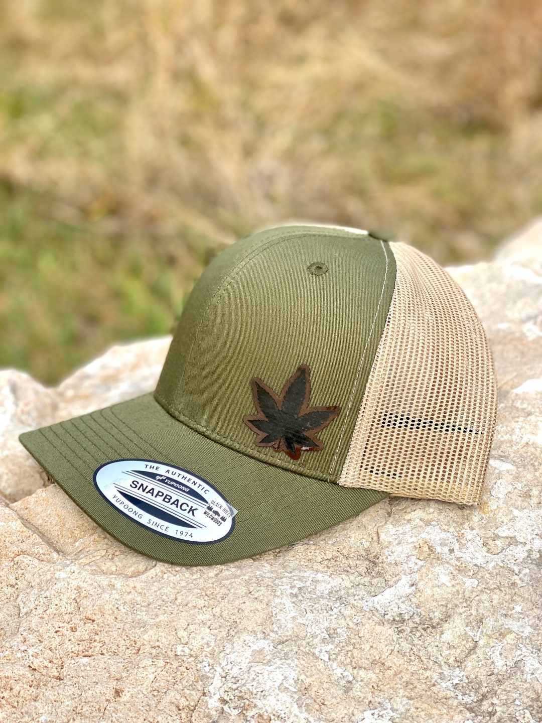 Marijuana Leaf Hat, Weed Hat, Smokers Hat, Grower Harvest Hat, Snapback ...