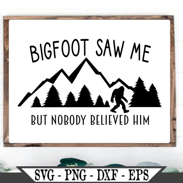 Funny Bigfoot Quote - Etsy