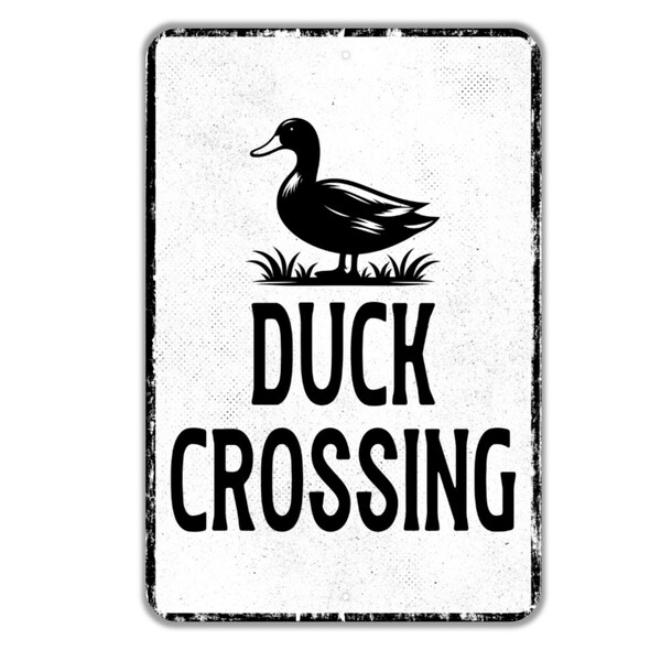 Duck Crossing Sign - Etsy