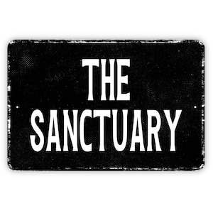 Sanctuary Sign - Etsy