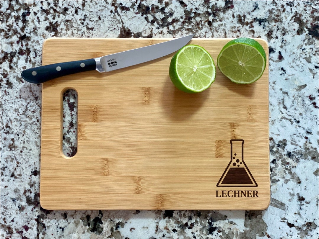 Chemistry Cutting Board | Science Scientist Charcuterie Board | Custom ...