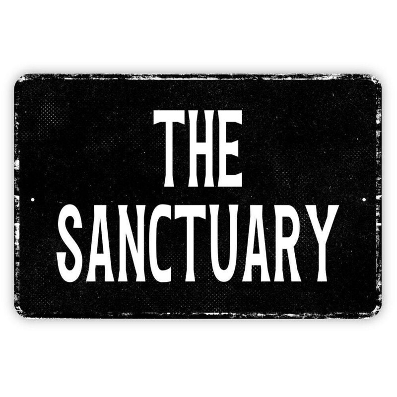 Sanctuary Sign - Etsy