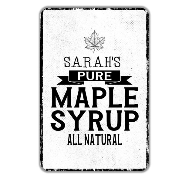 Maple Syrup Sign - Etsy