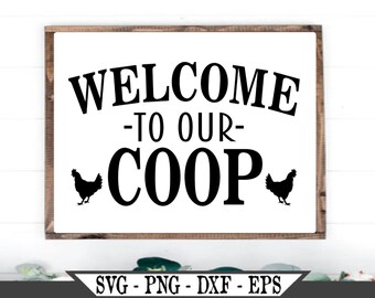 Welcome to Our Coop | Etsy