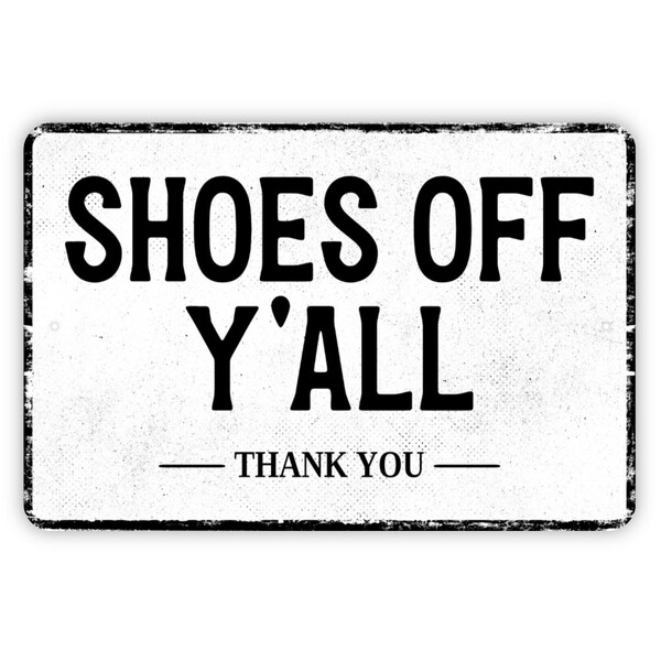 No Shoes Funny Sign - Etsy