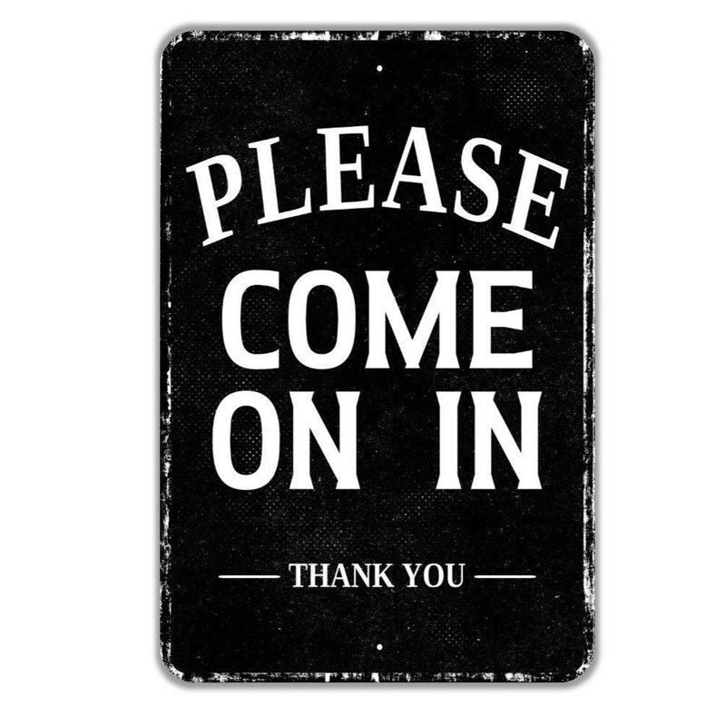 Please Come In - Etsy